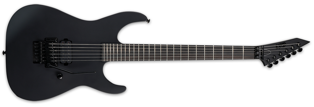 M-BLACK METAL - BLACK SATIN - The ESP Guitar Company