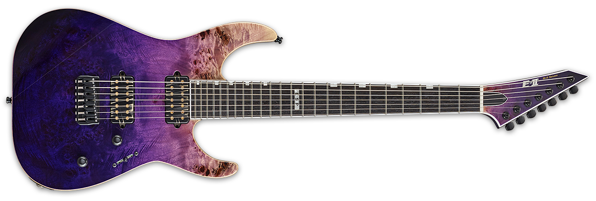 E-II M-II 7 NT - PURPLE NATURAL FADE - The ESP Guitar Company