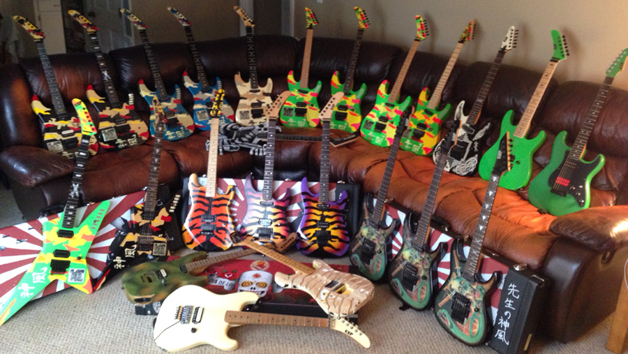 The Best ESP Collection Ever: Scott Campbell - The ESP Guitar Company