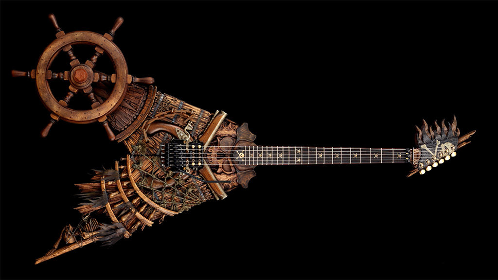 ESP Custom Shop 2018: The Buccaneer - The ESP Guitar Company