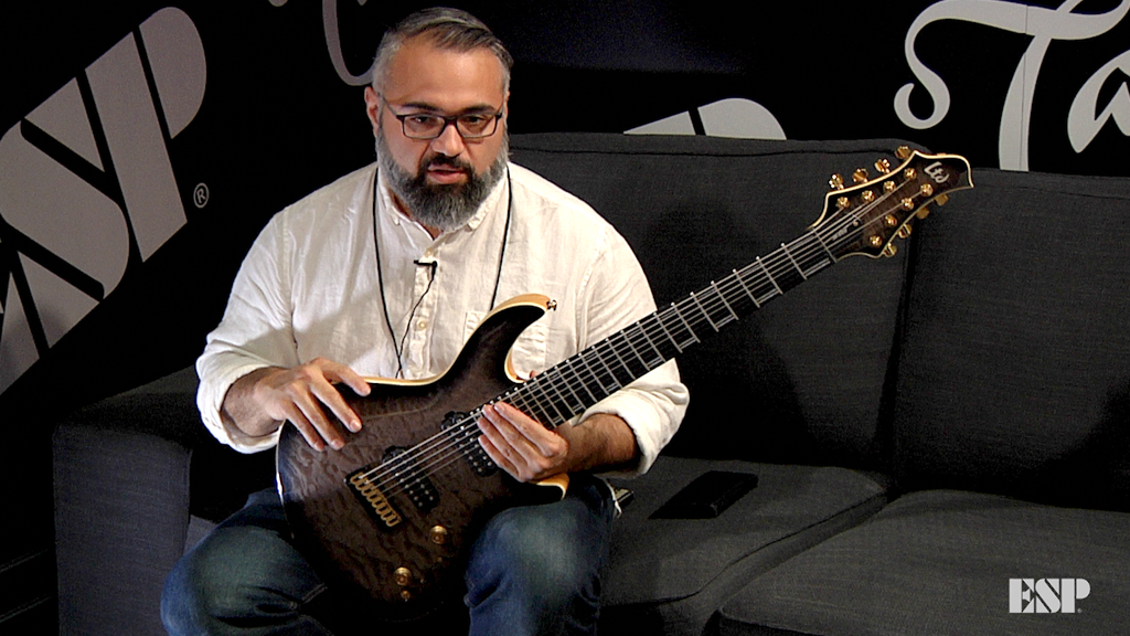 Javier Reyes (Animals As Leaders) - ESP at NAMM 2018 - The ESP Guitar ...