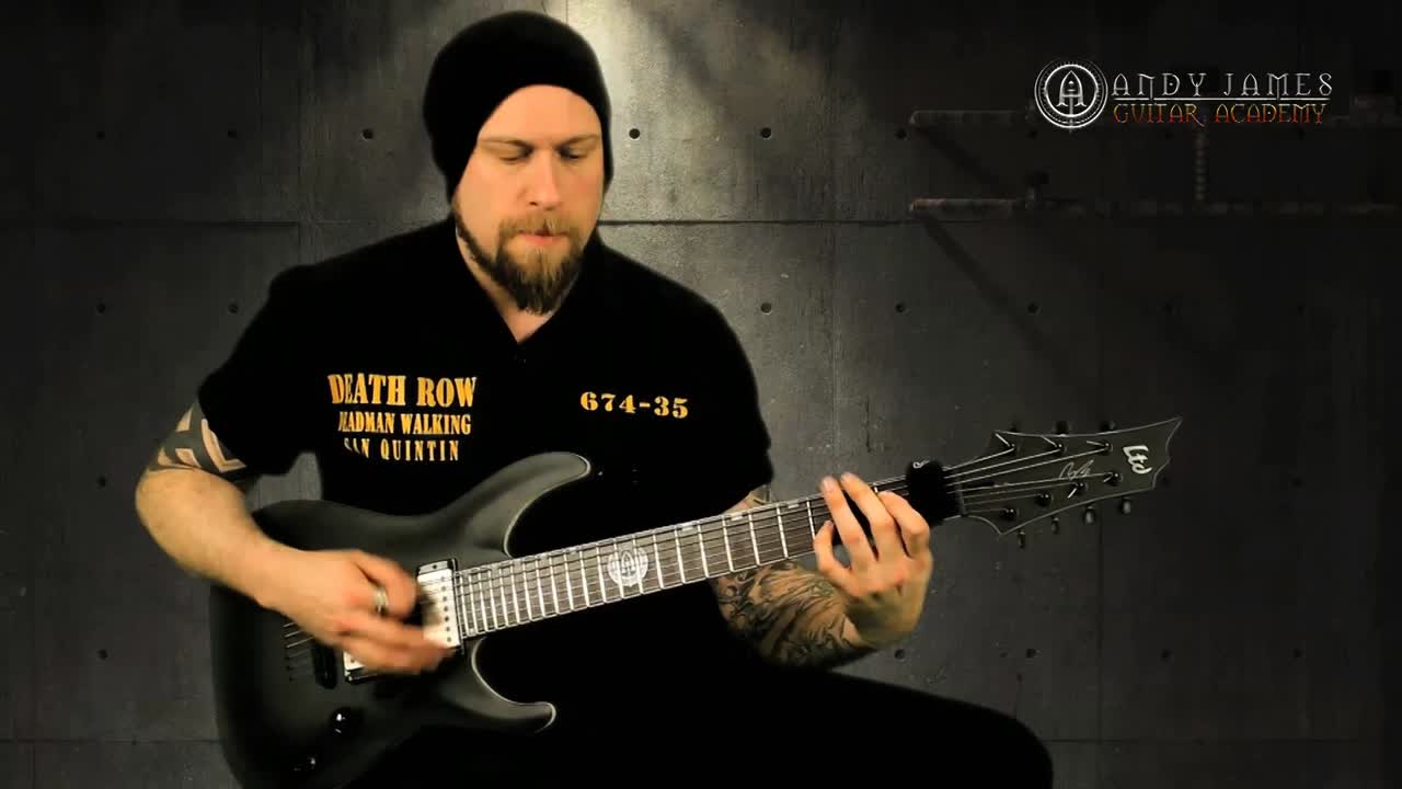 Andy James: Mr Mayhem Solo - The ESP Guitar Company