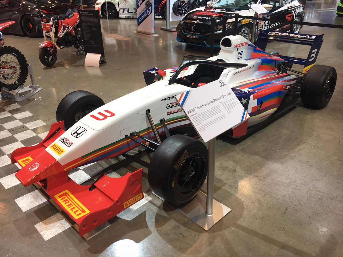 F3 Americas Car on Display at SEMA - F4 US Championship
